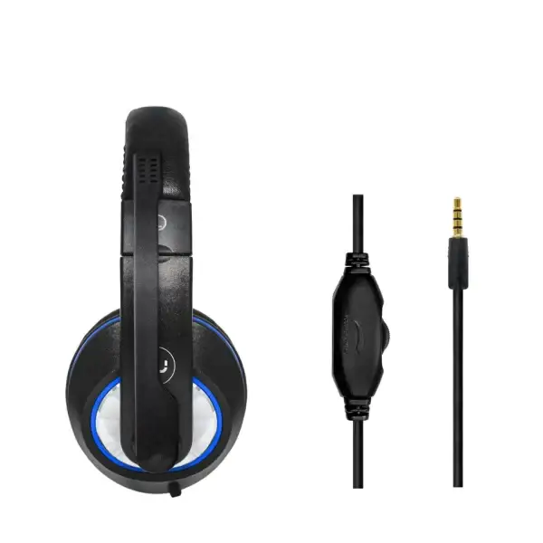 Unno Tekno HS7212BL ACE 12 Wired Stereo Headset with Microphone | USB ...