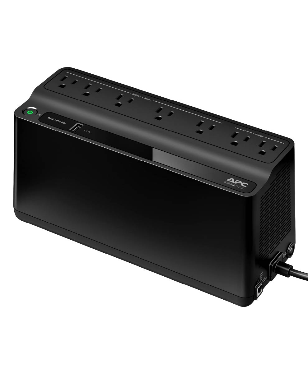 APC BE600M1 Easy UPS Backup Battery | 600VA, 330 Watts, Quiet Mute ...