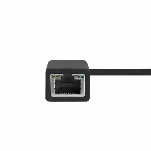 Unno Tekno AD3007BK 2 in 1 USB Ethernet Adapter | USB-C and USB-A male ...